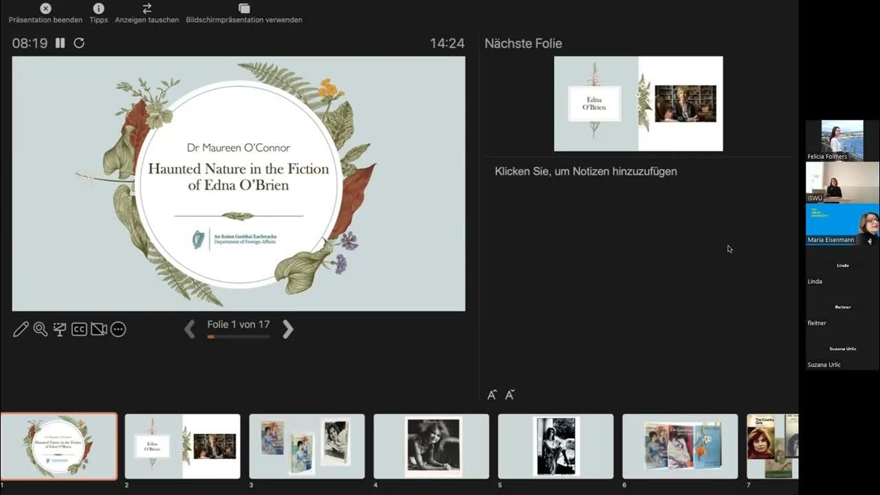 Guest Lecture: Dr. Maureen O' Connor, "Haunted Nature in the Fiction of ...