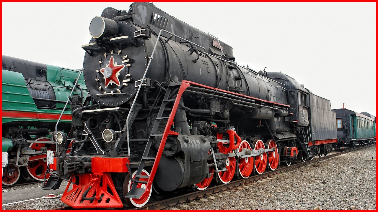 The MOST Largest Steam Locomotives Of The Soviet Union - YouTube