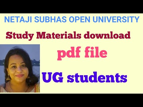 NSOU》Book pdf for UG students 》Online study materials download free ...