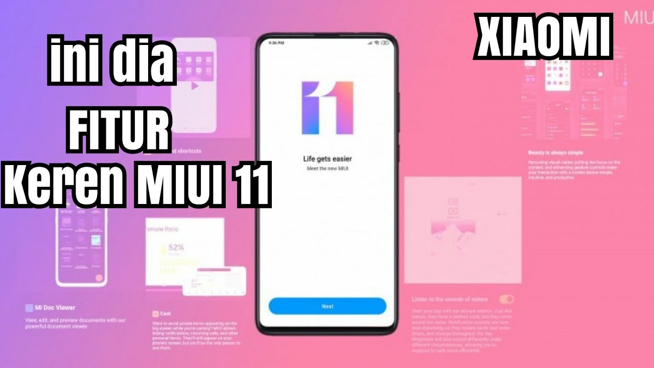 Fitur keren MIUI 11 - YouTube