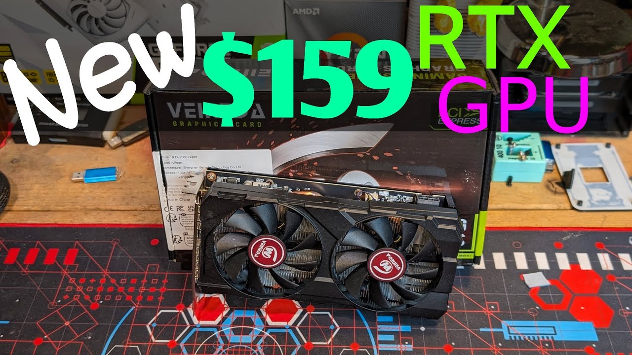 A brand new NVIDIA RTX GPU for $150? Veineda RTX 2060 Super Review, Unboxing and Teardown - YouTube