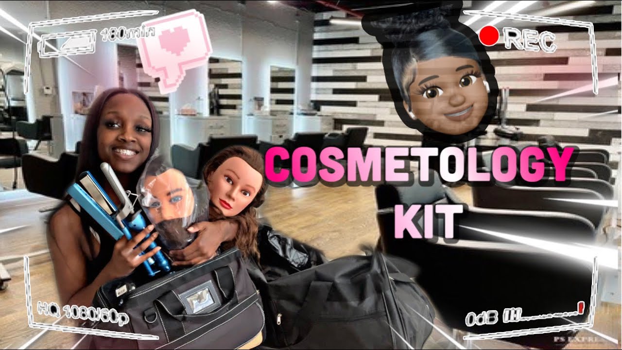 2ND COSMETOLOGY KIT UNBOXING 💇🏾‍♀️ IM ON THE SALON FLOOR NOW 🥰 - YouTube