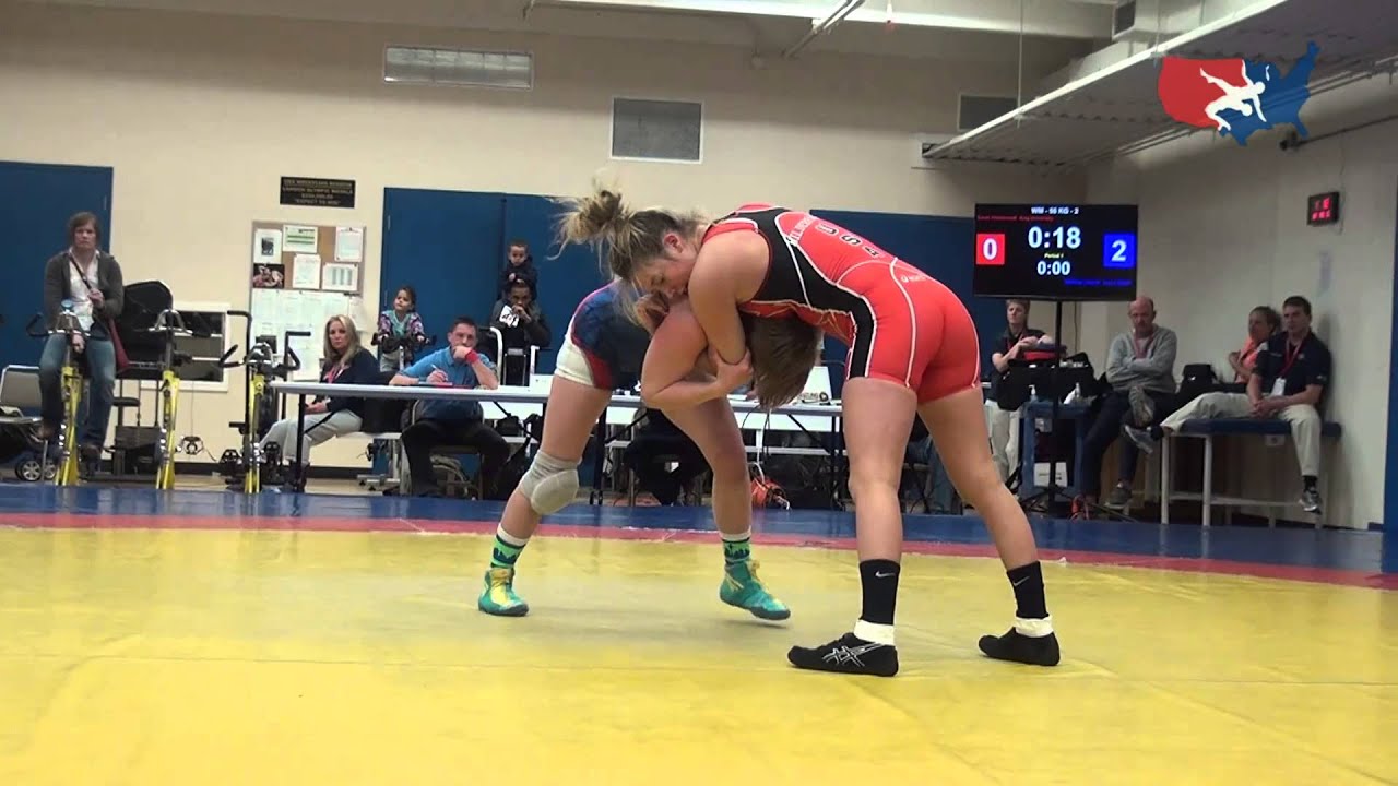 WM 55 KG - Whitney Conder (Army WCAP) vs Sarah Hildebrandt (King) - YouTube