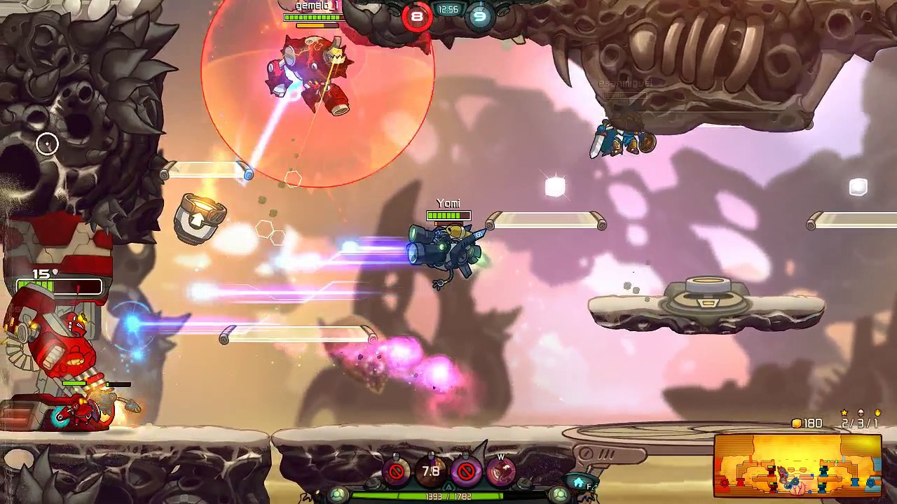 Awesomenauts Como no jugar con Max Focus - YouTube