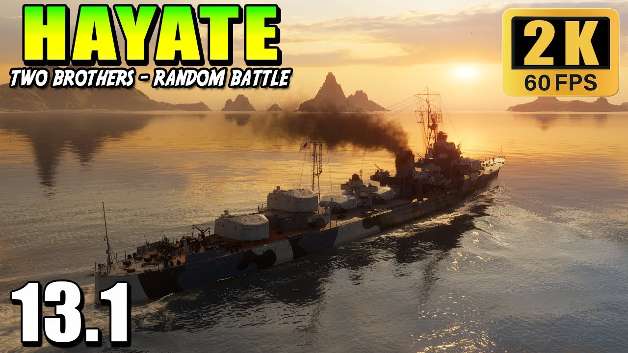 Destroyer Hayate - better with new buffs - YouTube