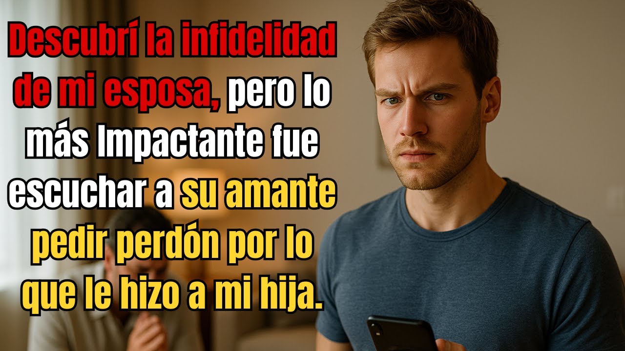 Descubrí la infidelidad de mi esposa y su amante me pidió perdón por lo ...