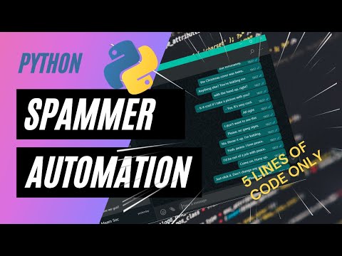 Spammer Automation with Python!!! - Tutorial (easy-quick-5 lines only!!!)  |  Byte_Base ;D