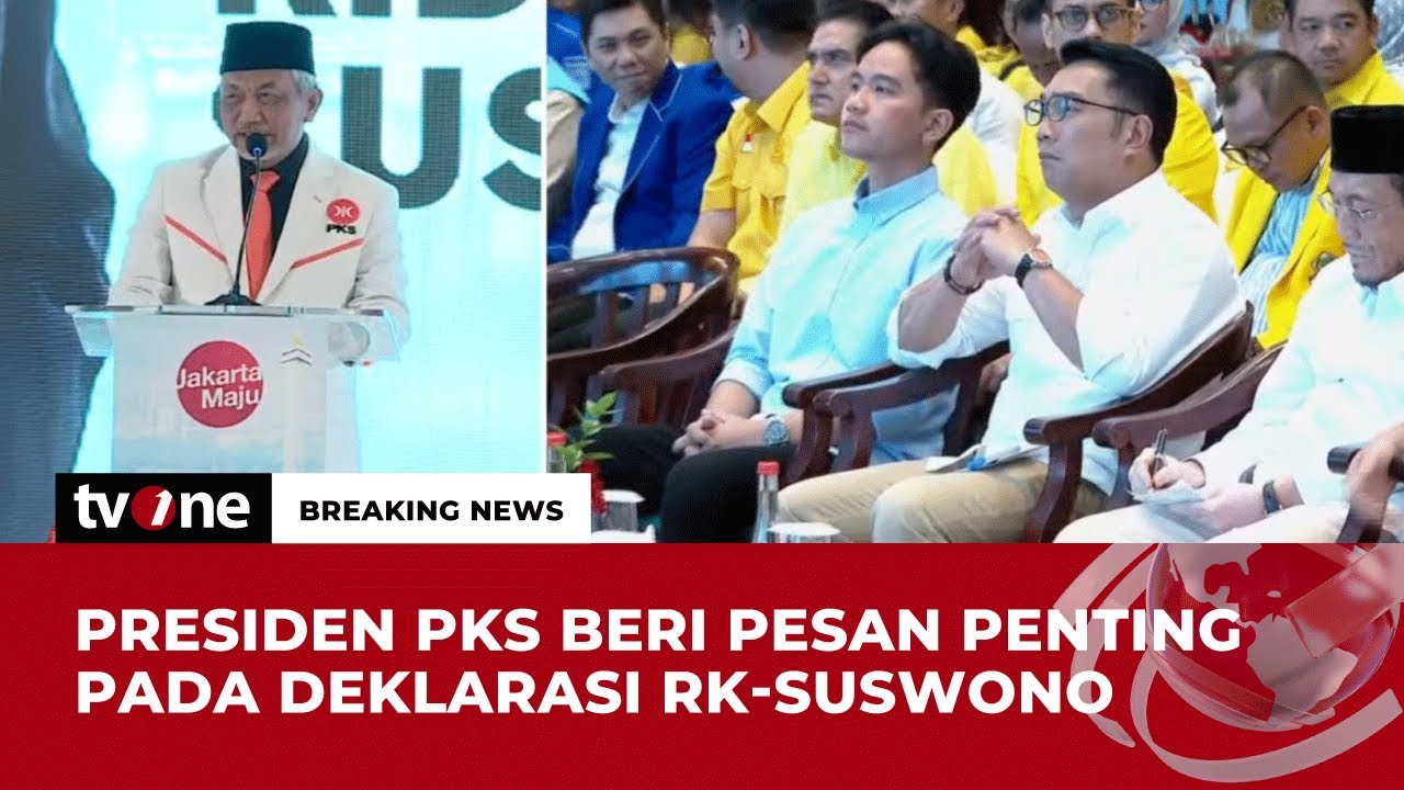 Presiden PKS: Insyaallah Bersama RK-Suswono Mimpi Jakarta Terwujud ...
