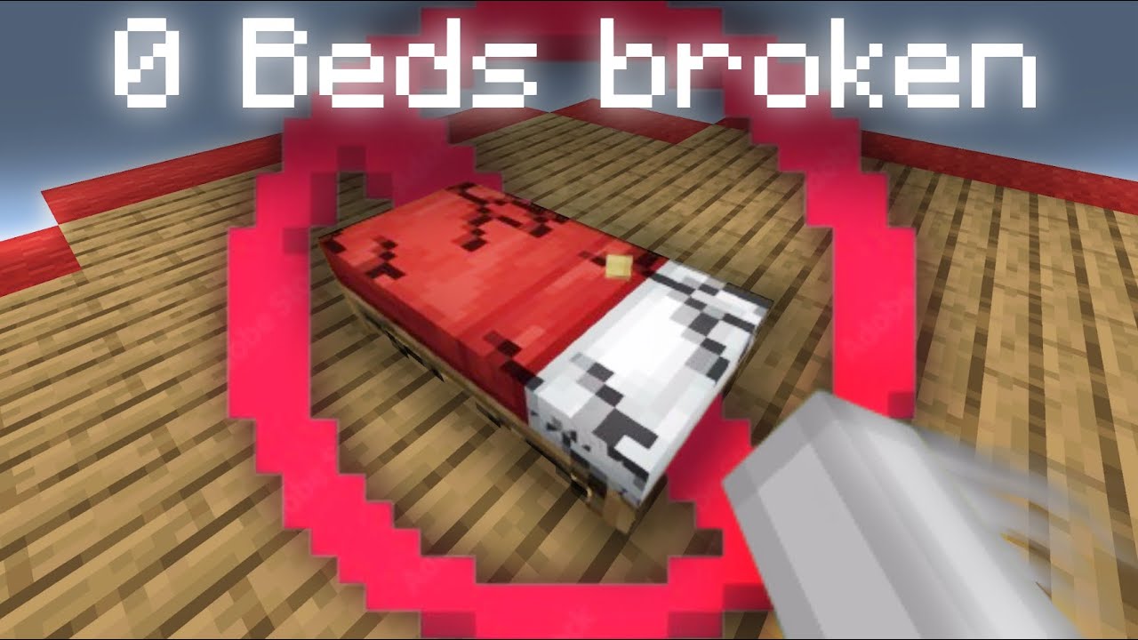 The NO Breaking beds challenge in Minecraft Bedwars... - YouTube