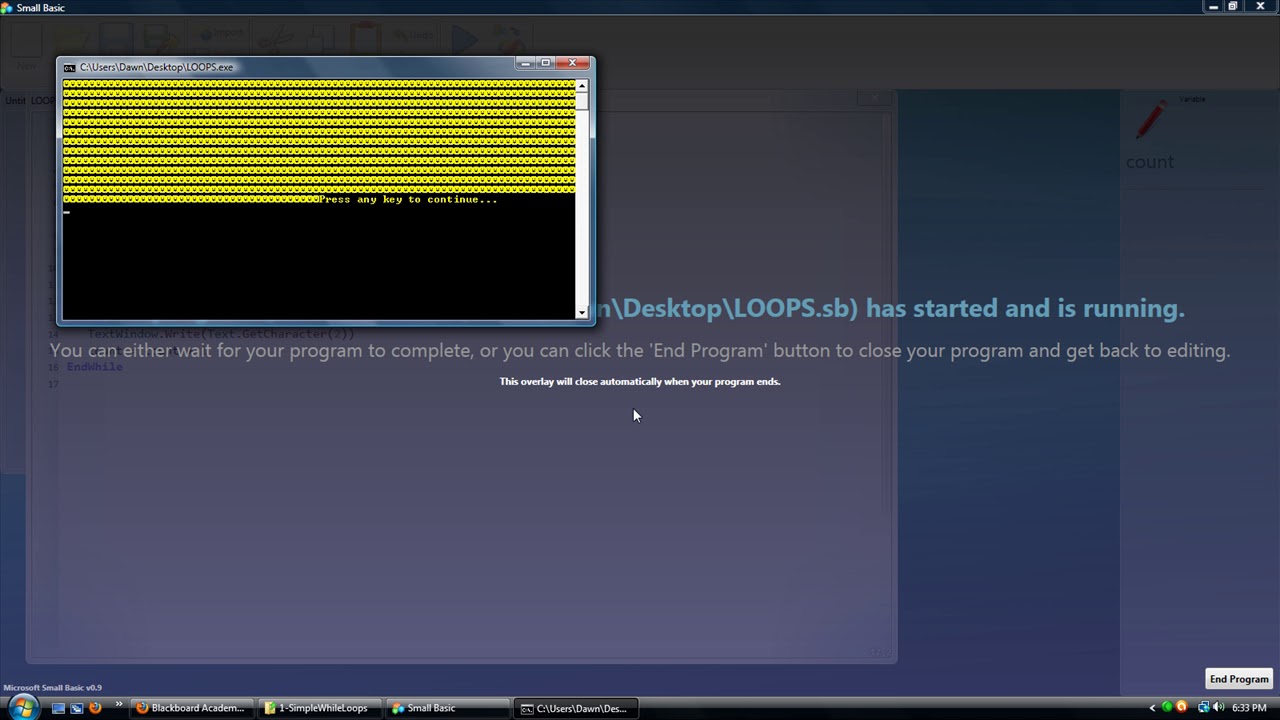 Whileloop Youtube 6598