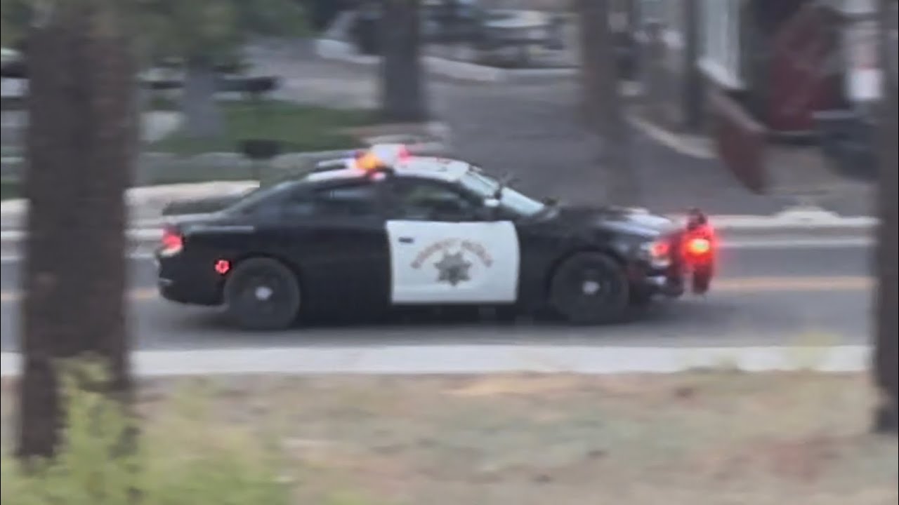 *CHP* California Highway Patrol Dodge Charger Responding Code 3 In Big ...