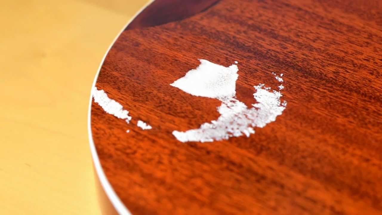 Relic'ing spider cracks in Lacquer - YouTube