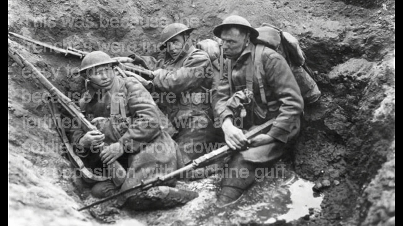 Year 9 Trench Warfare History Project WW1 - Jack - YouTube