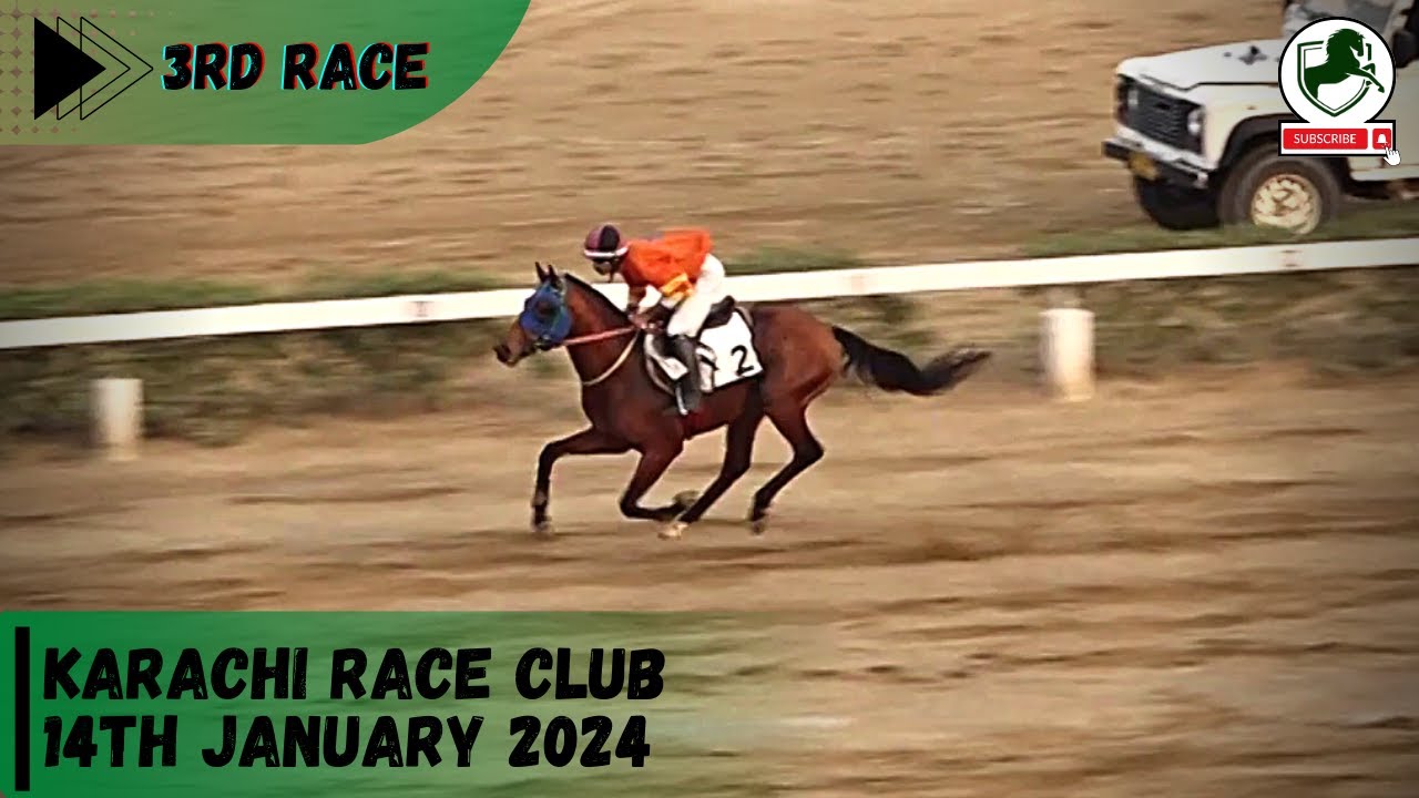 KRC | 3rd Race of 14th January 2024 - YouTube