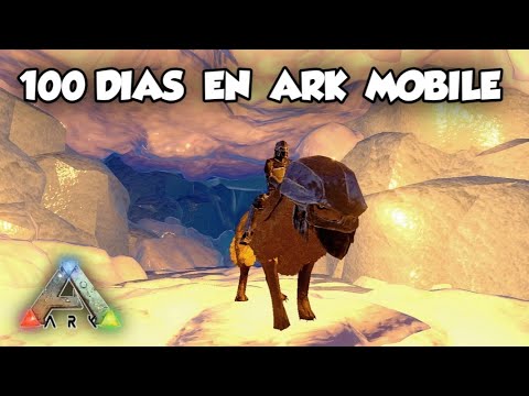 SOBREVIVIENDO 100 DIAS EN ARK MOBILE!! | CUEVA YETI!! (Capitulo #41) - YouTube