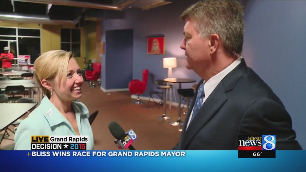 Rosalynn Bliss elected new Grand Rapids mayor - YouTube