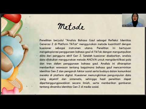 Presentasi KTI Bahasa Indonesia Vira Nur Aulia (10090222036)