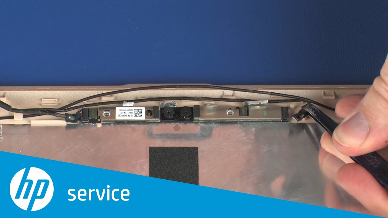 Replace the Webcam Cable | HP Pavilion x360 m3 Convertible Notebook ...