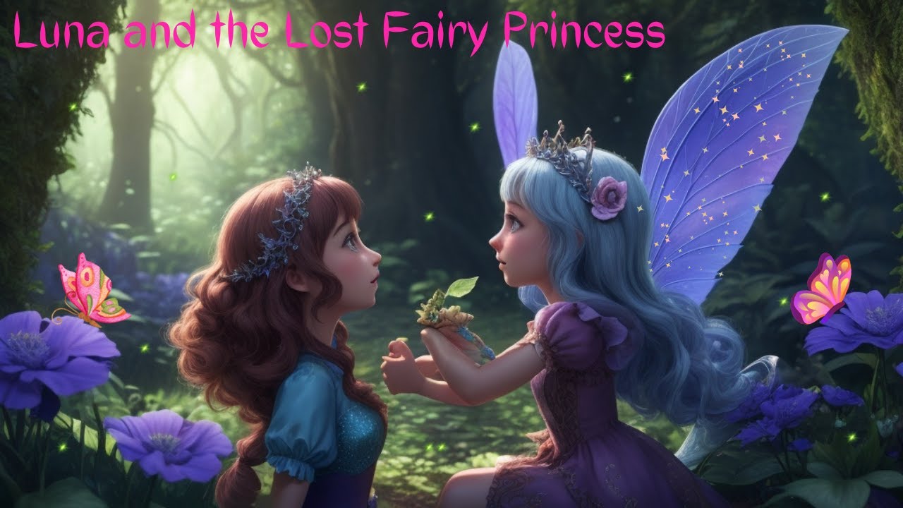 "The Enchanted Friendship: Luna and the Lost Fairy Princess"- Story ...