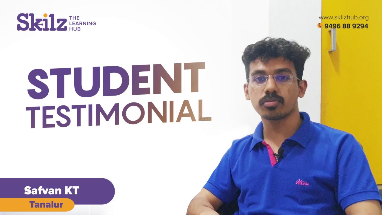 Safwan KT Sharing his Experience with Skilz. - YouTube