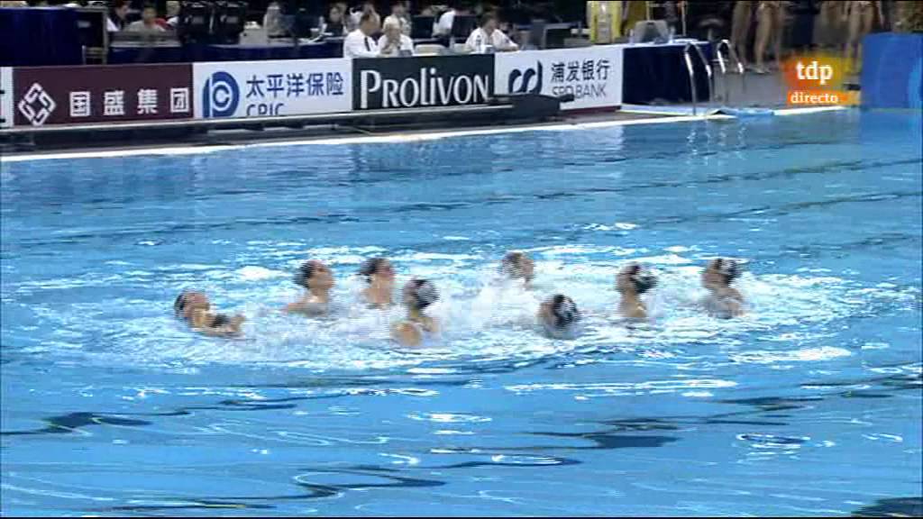 Brazil Final Team Free, Synchronized Swimming, Shanghai World ...