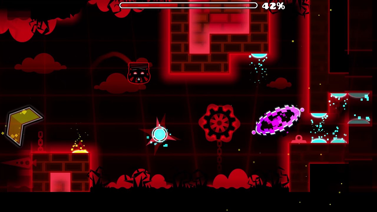 First Ever Geometry Dash Video... - YouTube