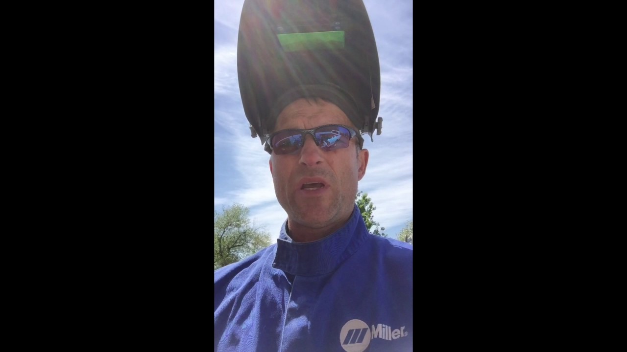 Miller 141 Welder Trash Container Repair - YouTube