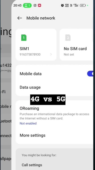4G vs 5G #technology #mobile #viral #5g #4g - YouTube