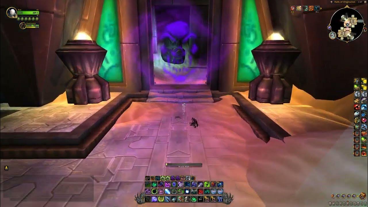 Halls of Origination Dungeon Entrance Location, WoW Dragonflight / Retail Live - YouTube