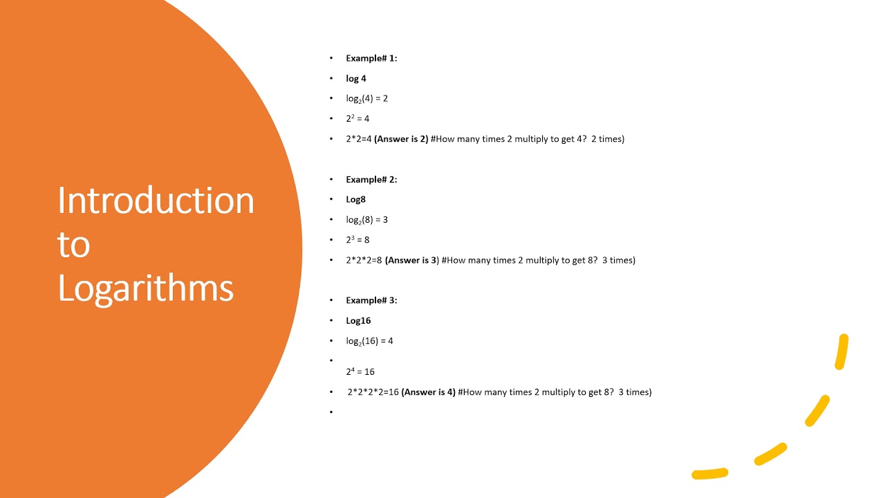 Introduction to Logarithm - YouTube