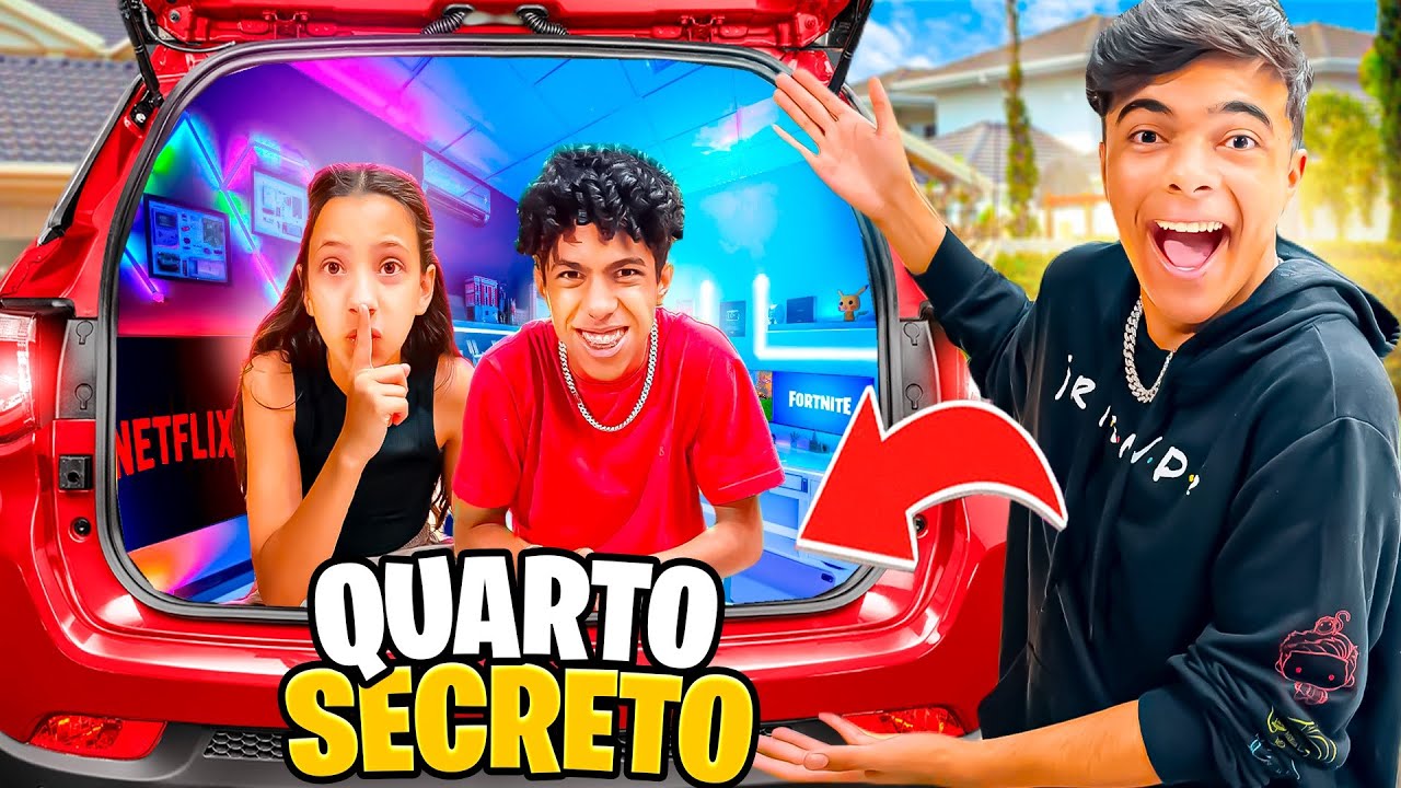 Quarto Secreto No Carro Minha Mãe Surtou Youtube
