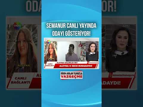 Aleyna o gece buradaydı! | #DidemArslanYılmazlaVazgeçme #shorts