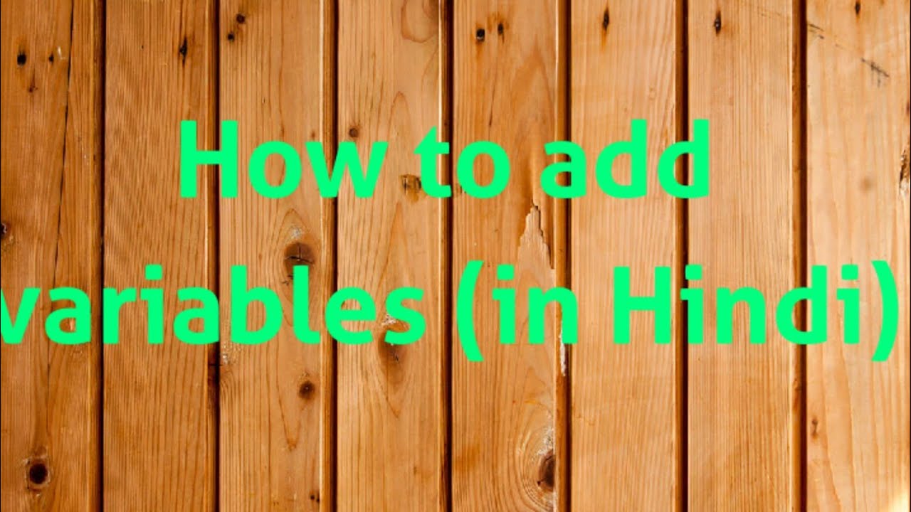 How To Addition Variables In Python in Hindi YouTube how-to-addition-variables-in-python-in-hindi-youtube