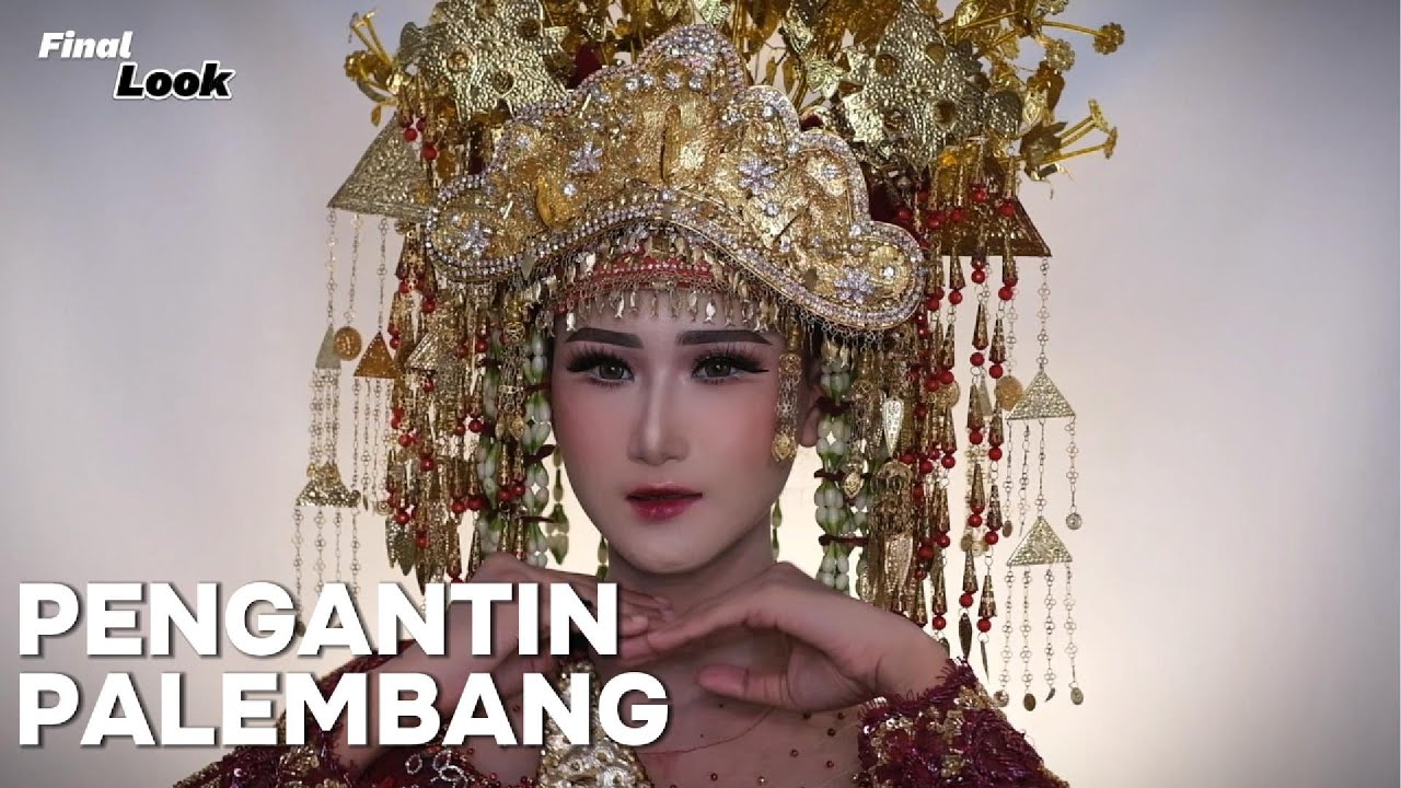 MAKEUP SIMPEL PENGANTIN PALEMBANG - YouTube
