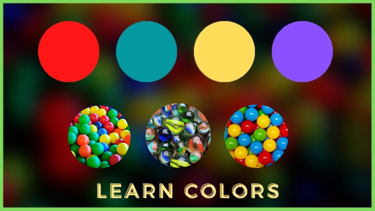 Learn 20+ Colours Names in English | Kidzee Master - YouTube