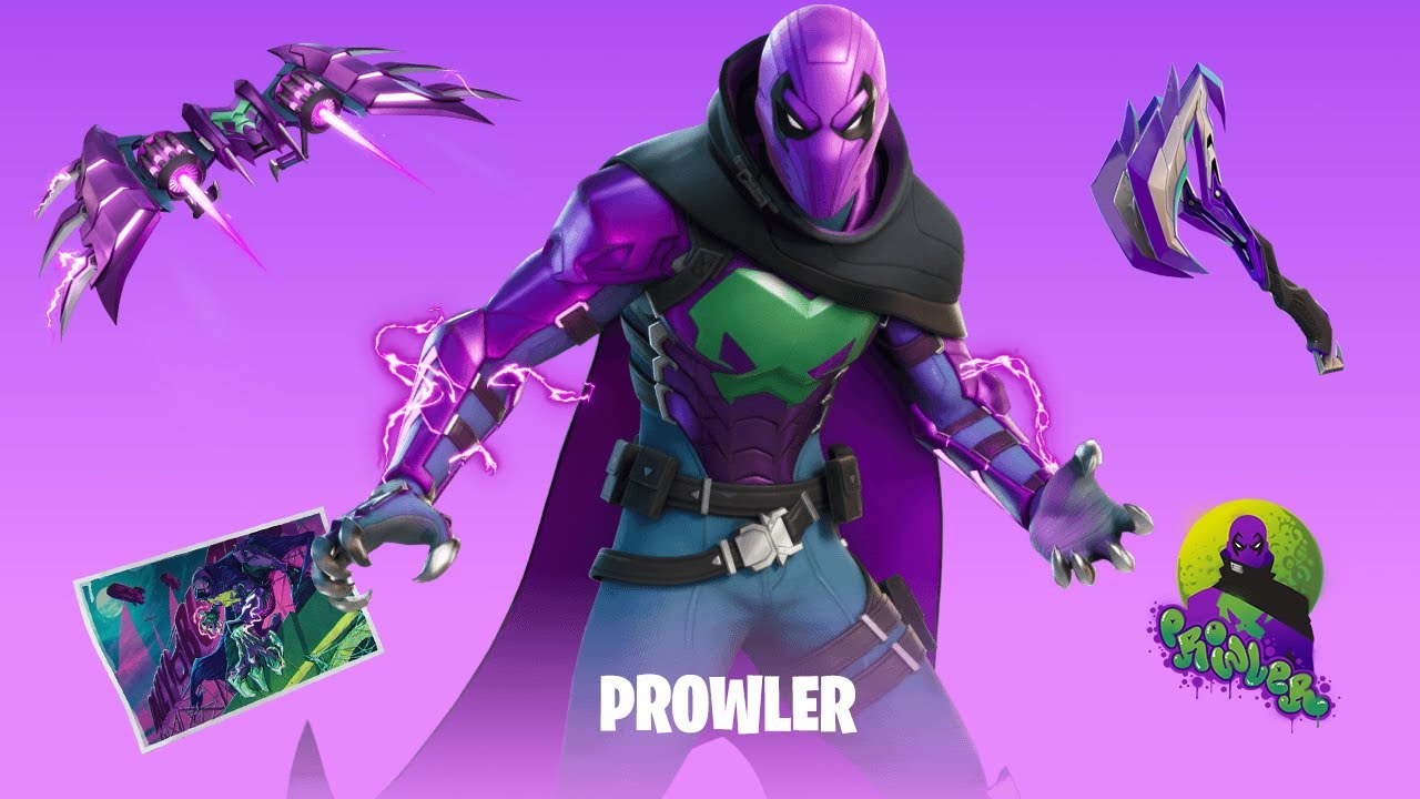 Fortnite Battle Royale Epic "Prowler" Skin Gameplay ( No Commentary ...