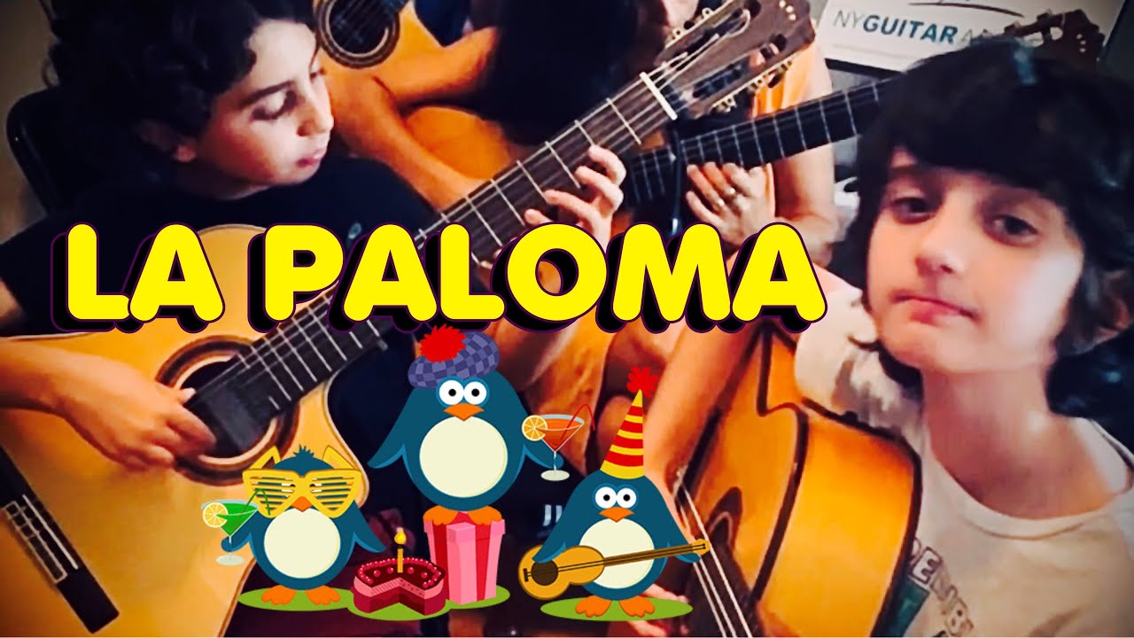 La Paloma (Family Band) arranged by Quarantined Quartet - YouTube