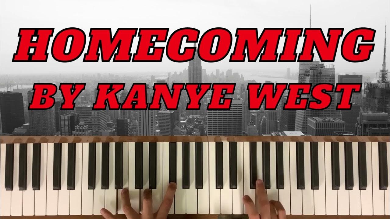 Piano tutorial : Kanye West Homecoming - YouTube