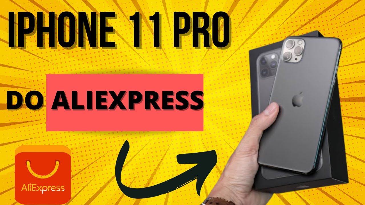 IPHONE 11 pro do ALIEXPRESS - YouTube