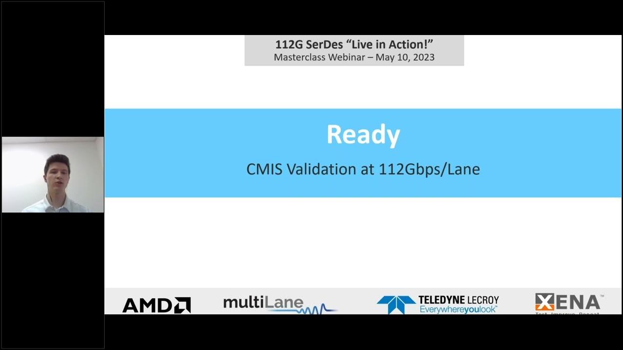 TEASER for 112G SerDes – Live in Action! - YouTube