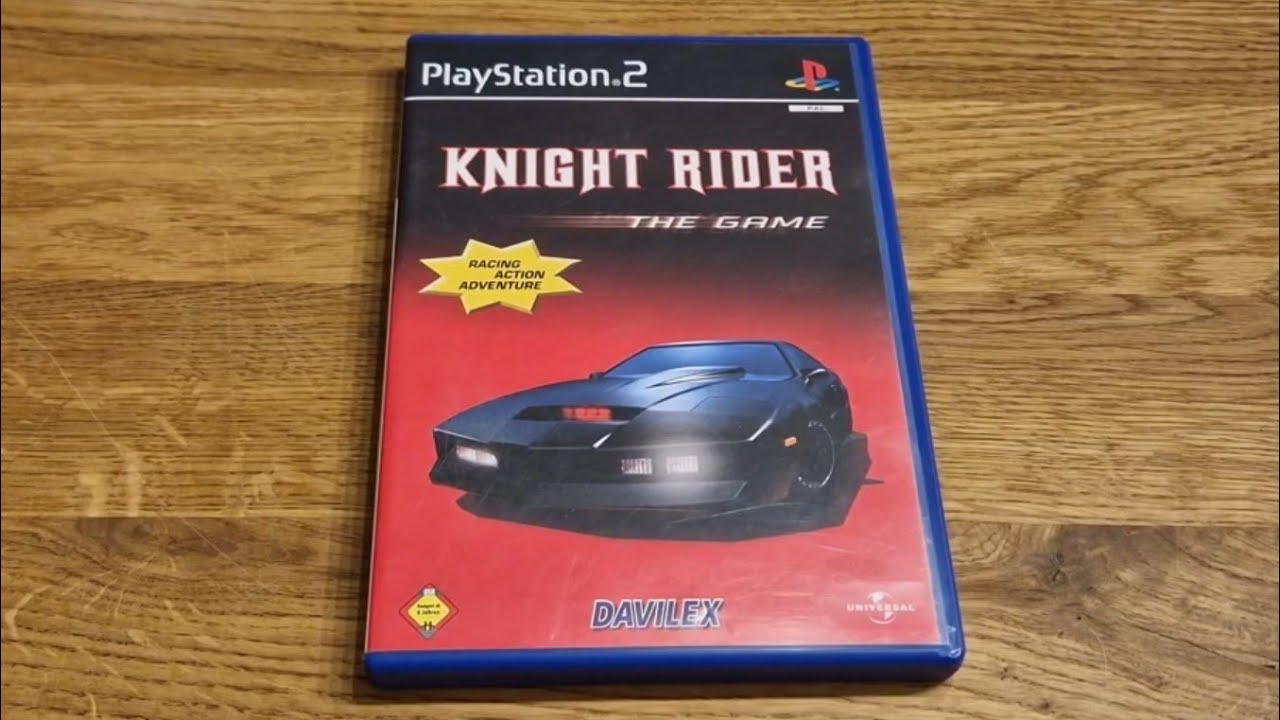 (Retro)Unboxing: Knight Rider The Game 2 (PS2) - YouTube