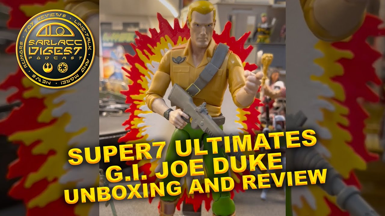 YOOO JOE! #Super7 Ultimates Duke GI Joe FULL #Unboxing and #Review ...