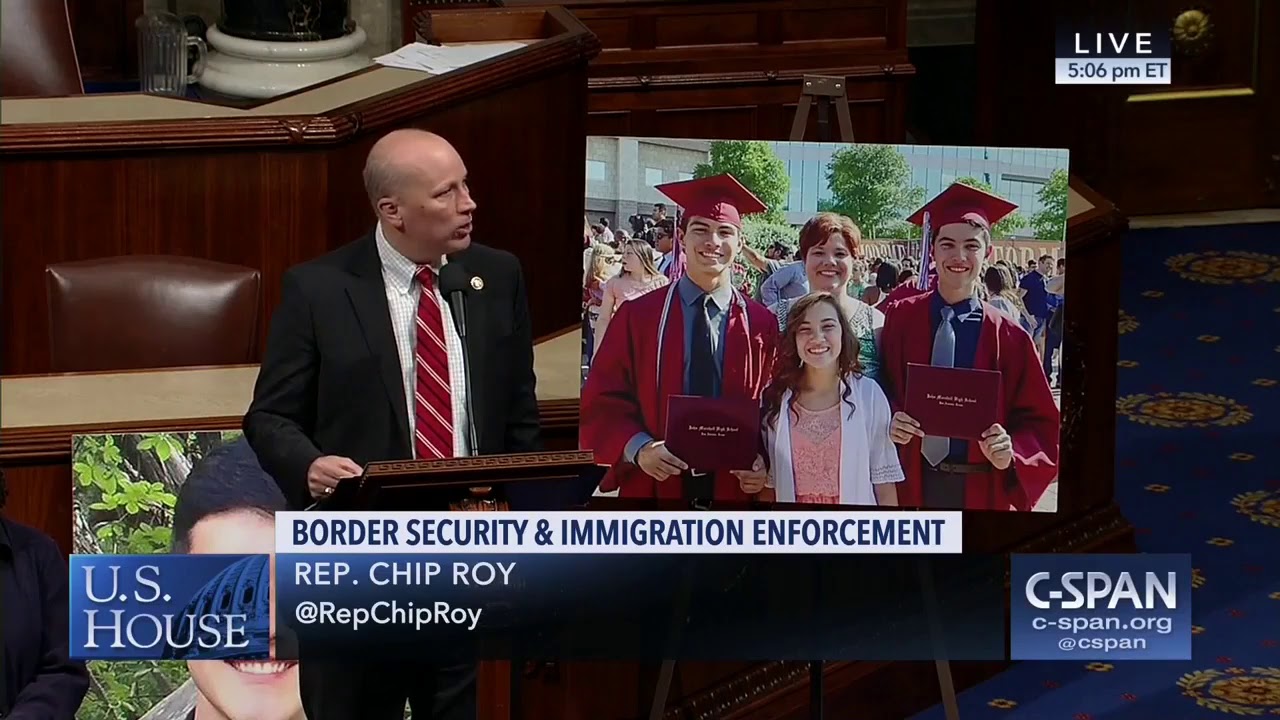 Congressman Chip Roy's Floor Speech on Jan 15th 2018 - YouTube