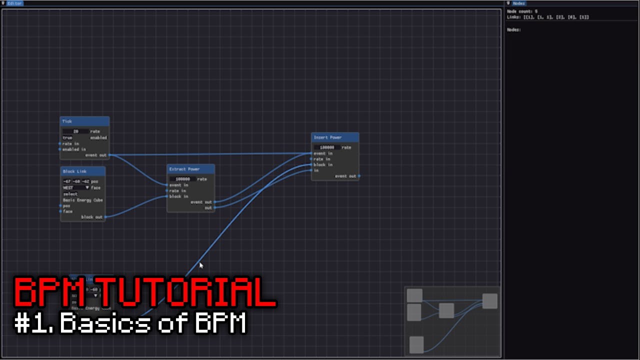 Bpm Blueprints Mod Tutorial 1 Basics Of Bpm Youtube