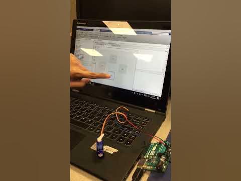 Using Matlab GUI and Arduino to control servo motor - YouTube