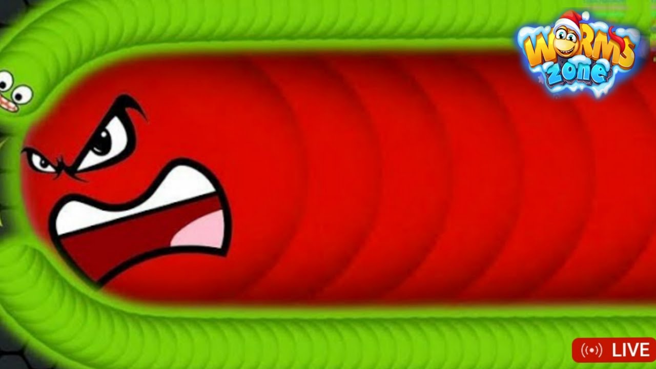 Worms ZONE 🔴 LIVE AGGRESSIVE WORM - YouTube