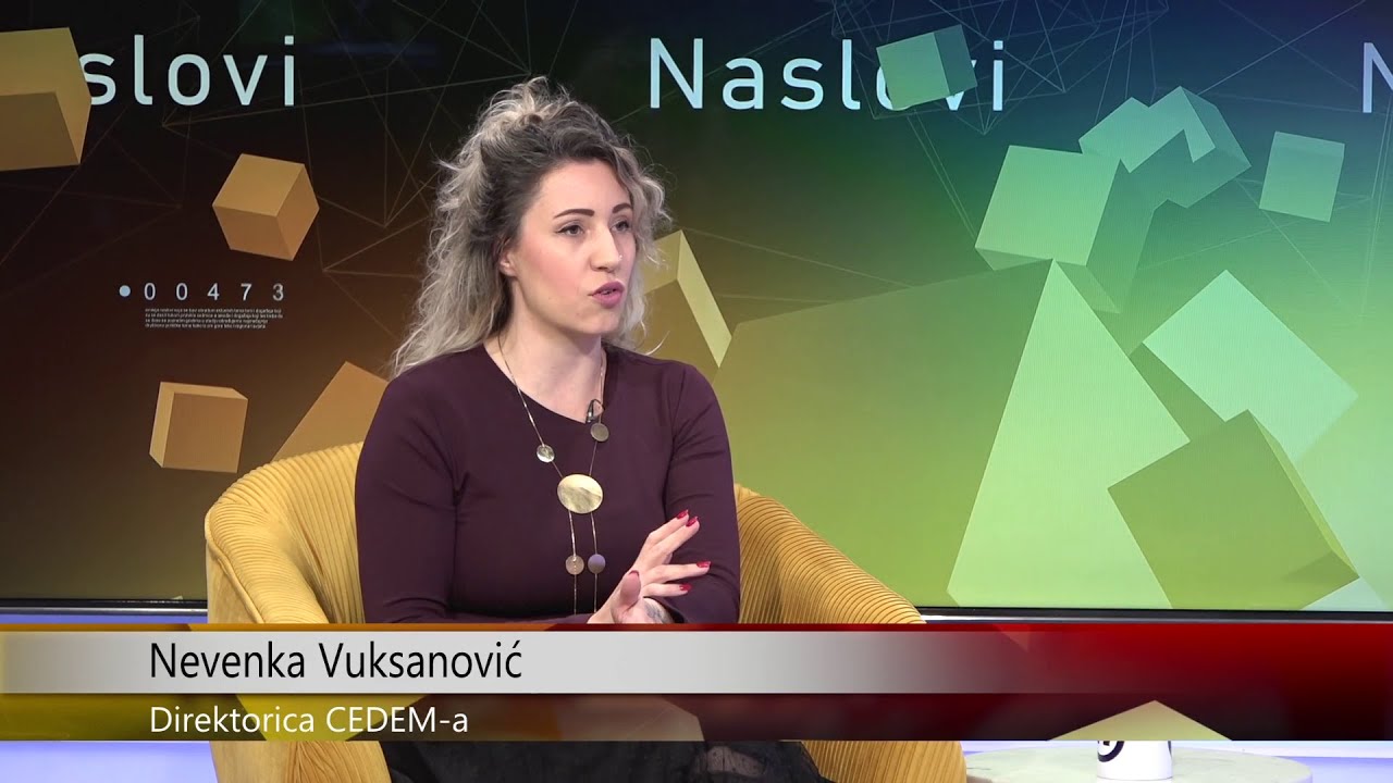 NASLOVI - Nevenka Vuksanović, direktorica CEDEM-a (S2 EP100) (29.01. ...
