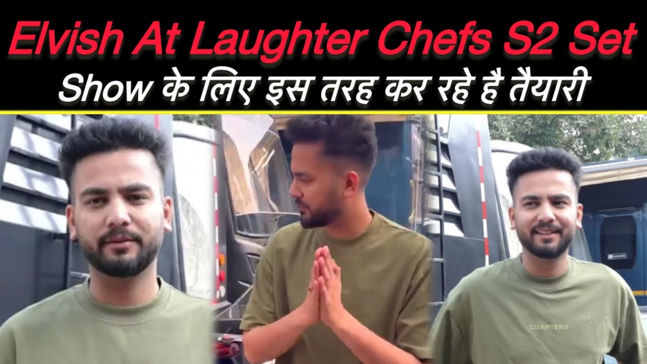 Laughter Chef के Set पर दिखी Elvish की Excitment, खाना बनाना सीखने की ...