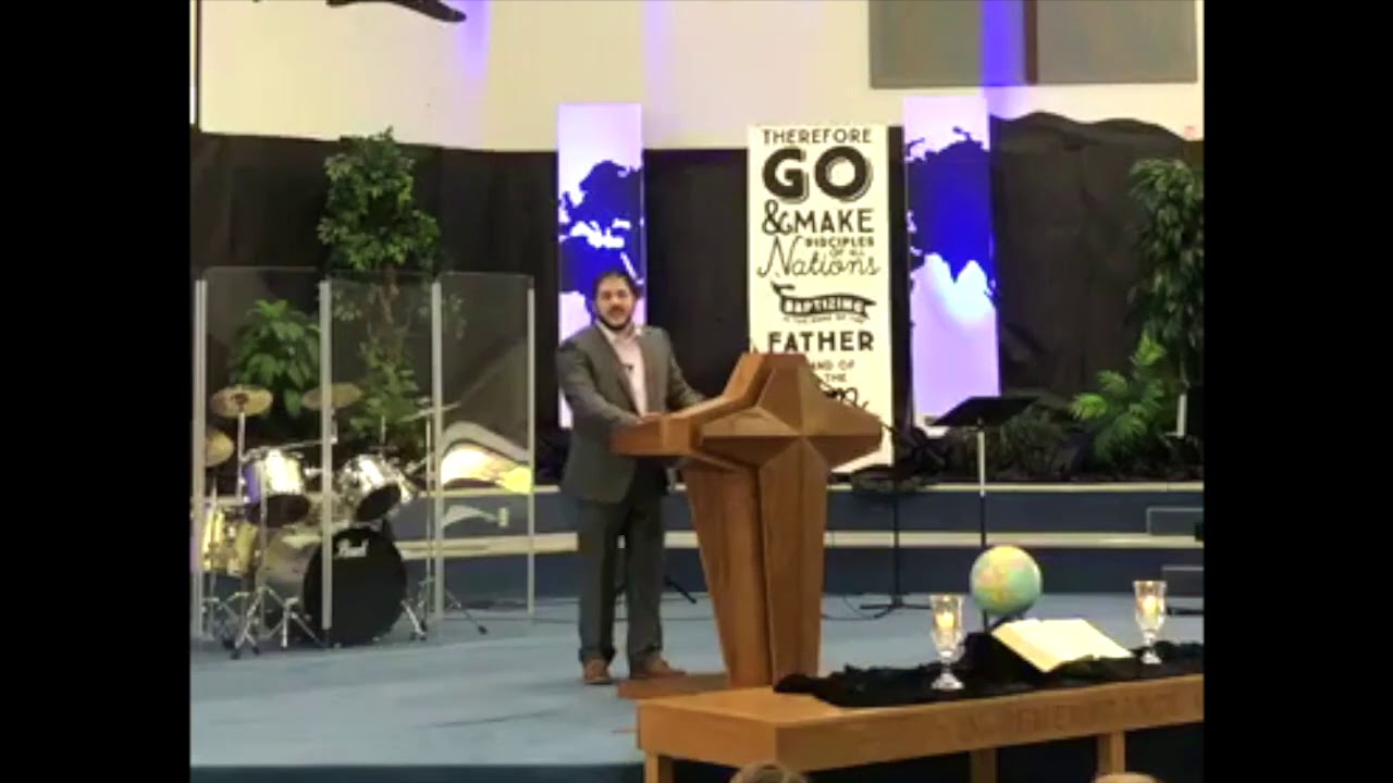 Pastor Jared's First Time Preaching at CHBC (Legacy Sermons) - YouTube