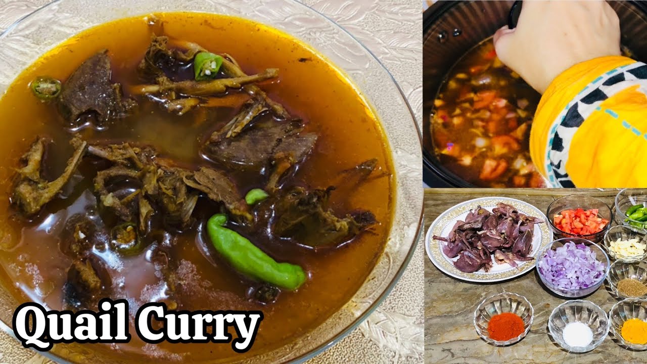 Batair Shorba Recipe || Batair Recipe|| Tasty quail curry || shumaila ...
